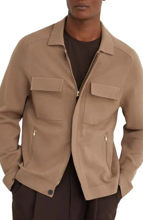 REISS Fleetwood Knitted Jacket