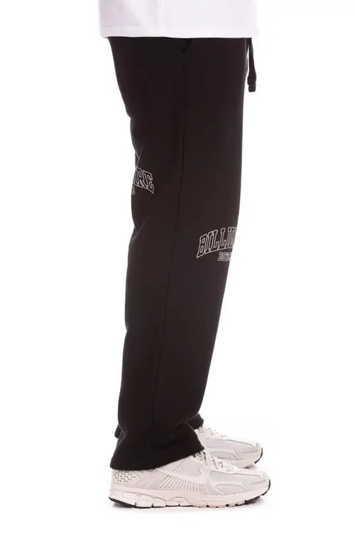 BILLIONAIRE BOYS CLUB Triple B Cotton Fleece Sweatpants - Black