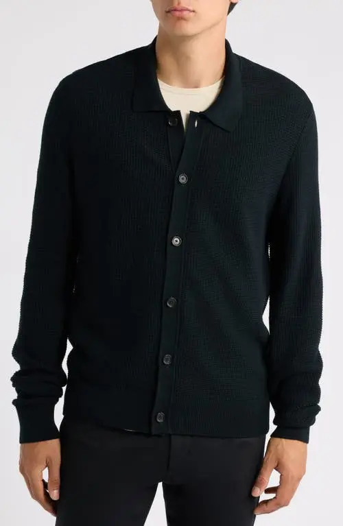 BOSS Lumile Button Cardigan - Black