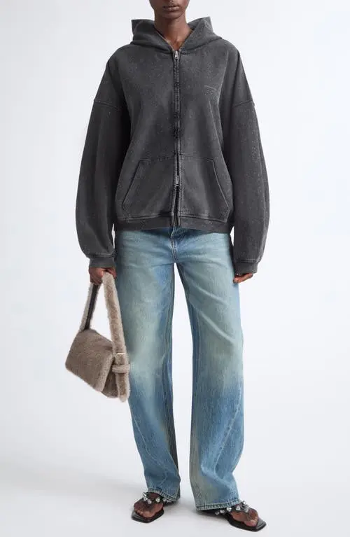 Alexander Wang Float Mid Rise Relaxed Jeans