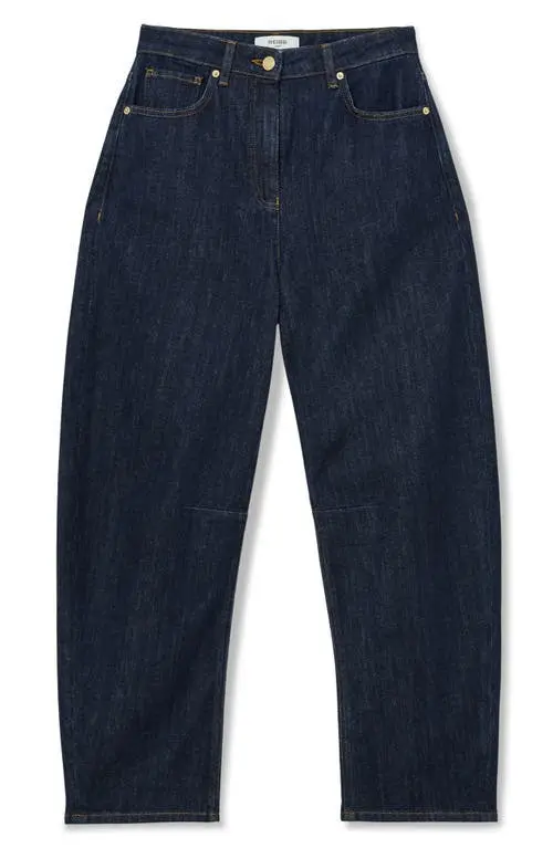 REISS Levitt High Waist Straight Leg Jeans