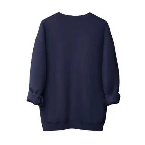 SIMPLY SAGE MARKET Alpine Valley Ski Lodge Graphic Sweatshirt - True Navy