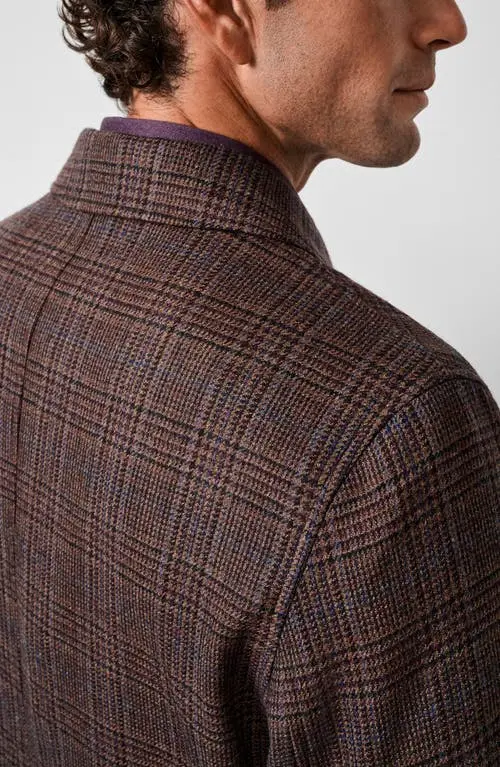 David Donahue Wool Shirt Jacket