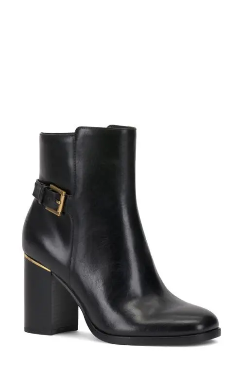 Vince Camuto Melvani Leather Bootie - Black