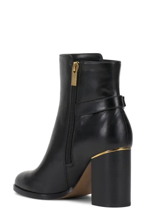 Vince Camuto Melvani Leather Bootie - Black