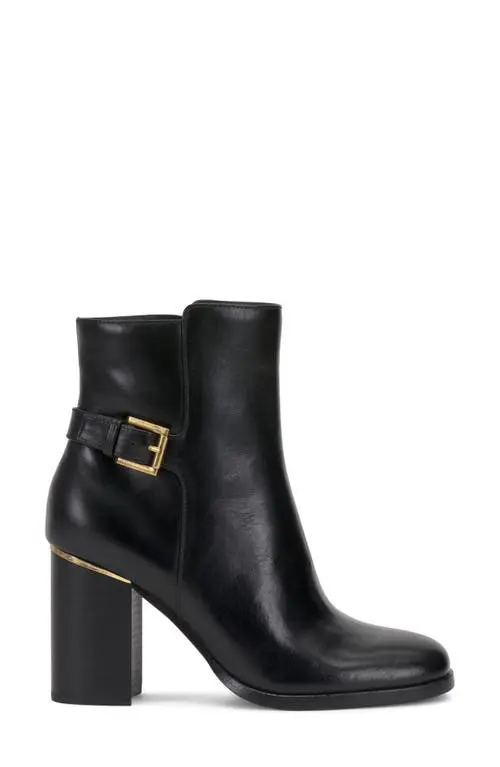 Vince Camuto Melvani Leather Bootie - Black