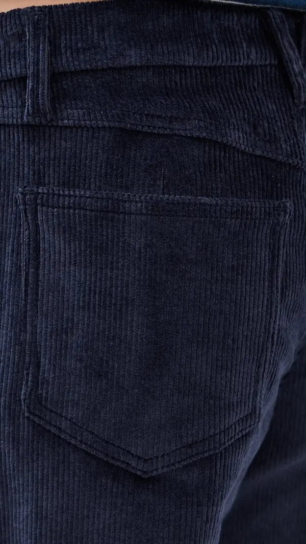 Sprwmn Vintage Wide Leg Corduroy Pants