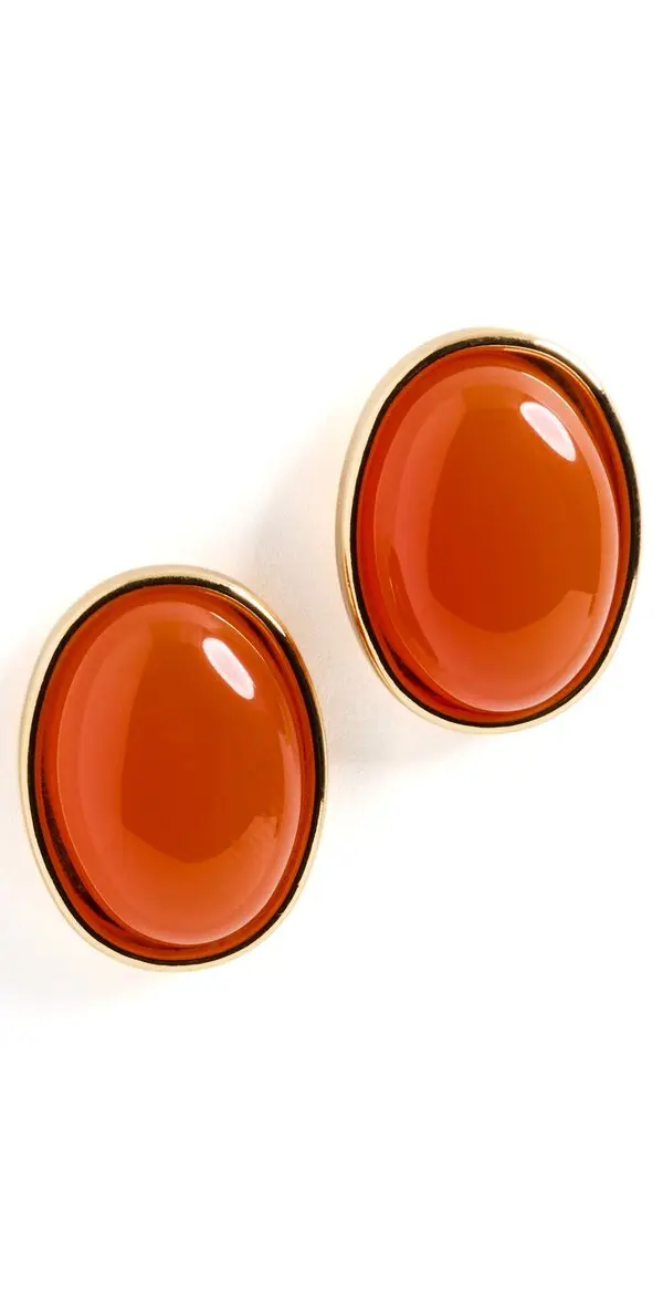 JENNIFER BEHR Elaine Earrings - Carnelian