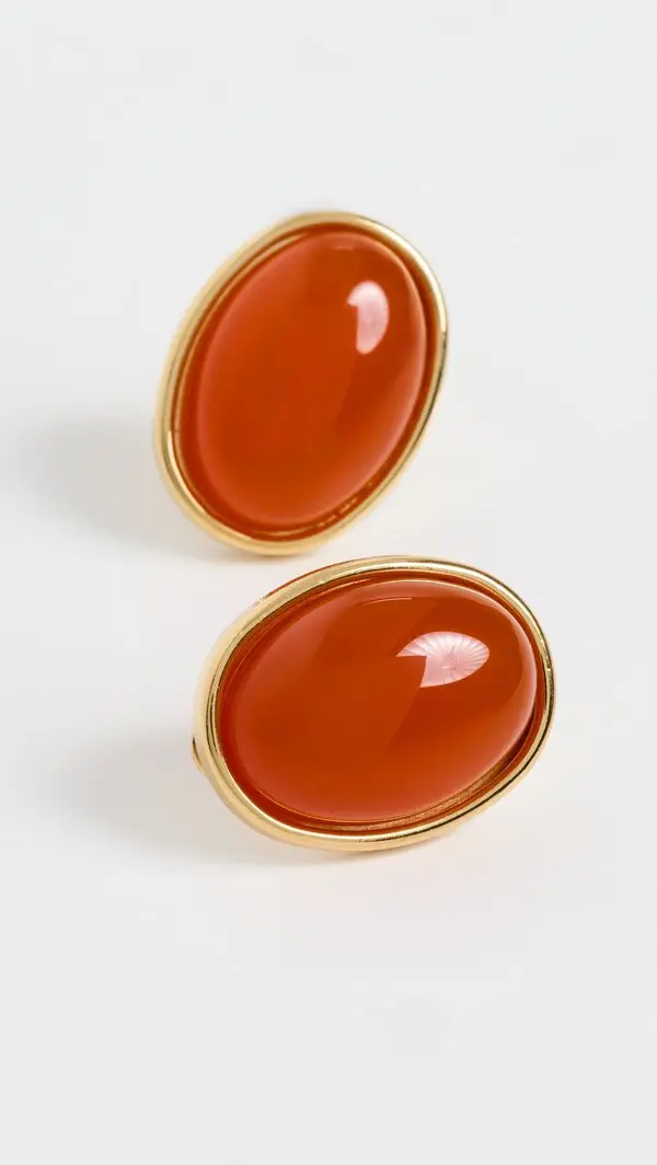 JENNIFER BEHR Elaine Earrings - Carnelian