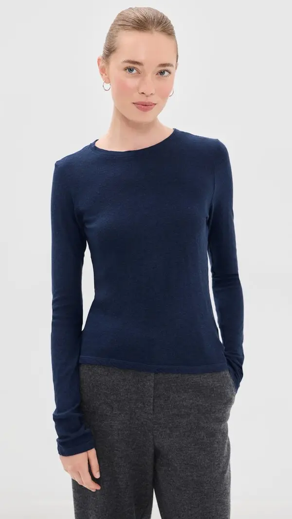 Sprwmn Long Sleeve Baby Tee