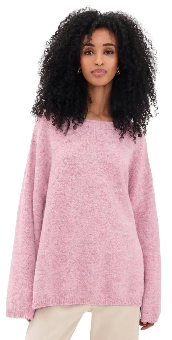 VRG GRL Juni Knit Sweater - Pink