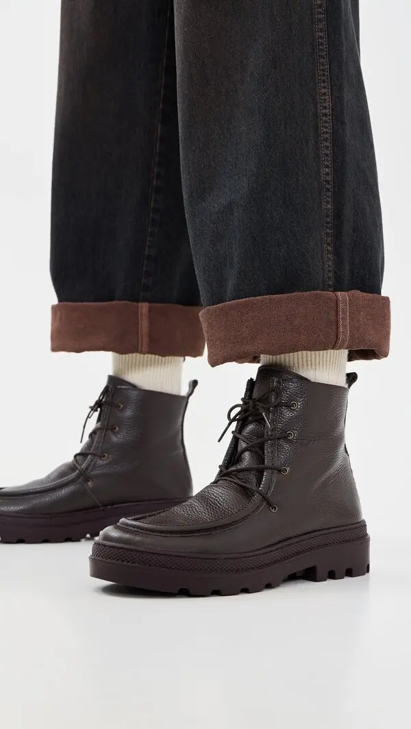 NAGUISA Lucila Sherpa Ankle Boots