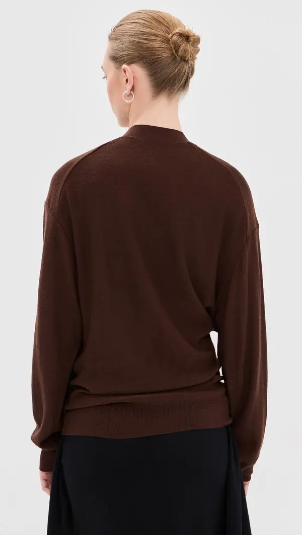 LEMAIRE Relaxed Twisted Cardigan