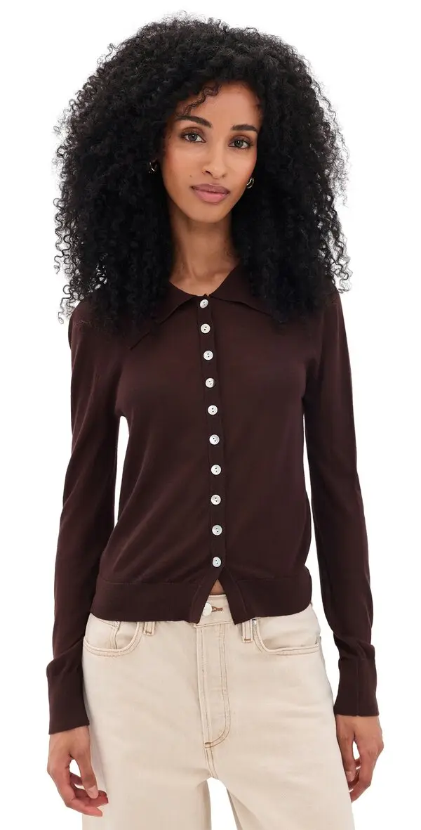 Lioness Chalet Long Sleeve Top - Cocoa
