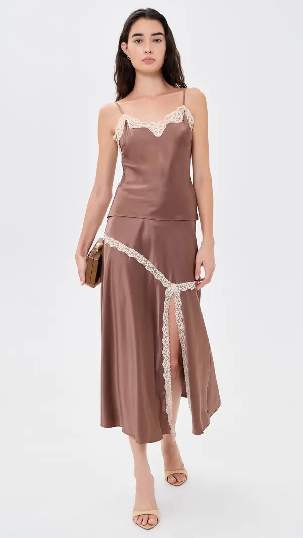 LoveShackFancy Emmabelle Skirt