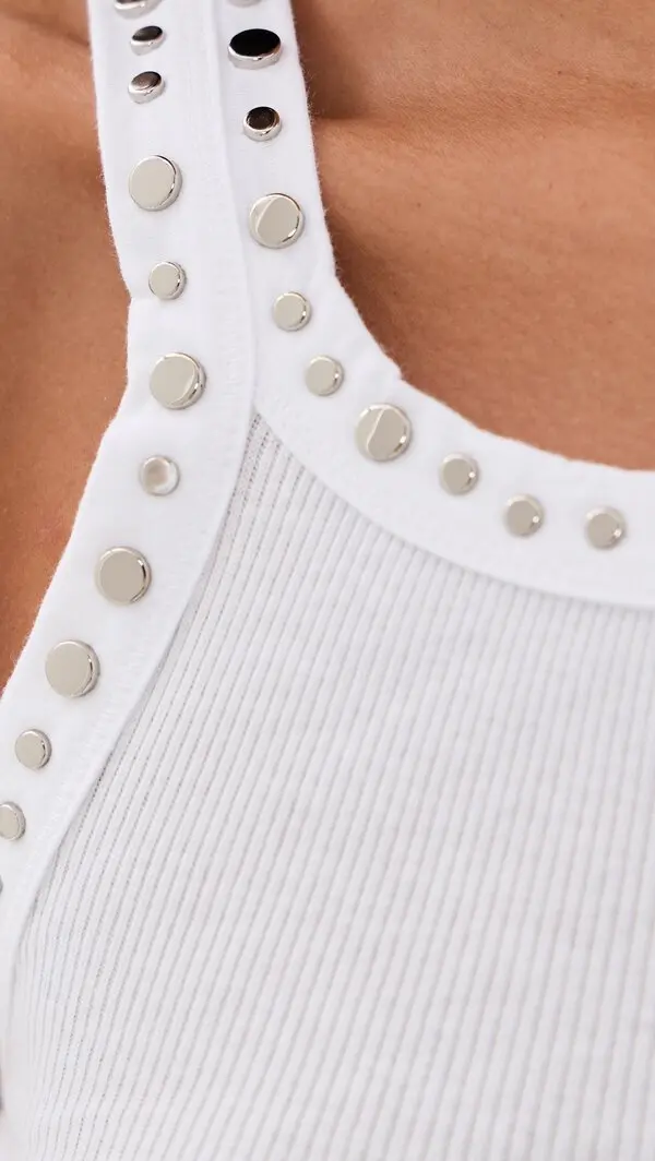 RE/DONE Multi Stud Ribbed Tank