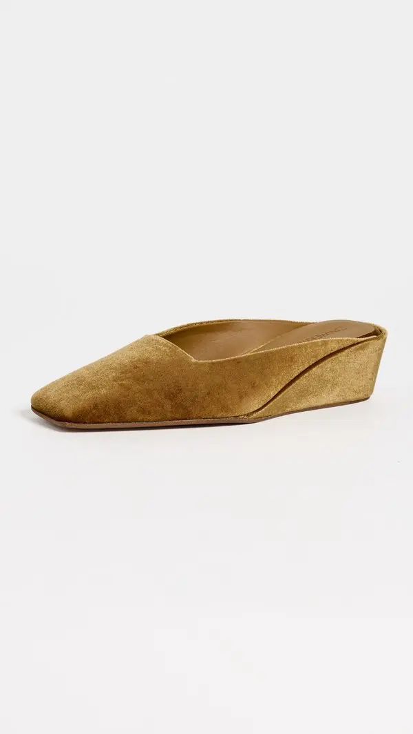 Zimmermann Atelier Mules 35mm - Mustard