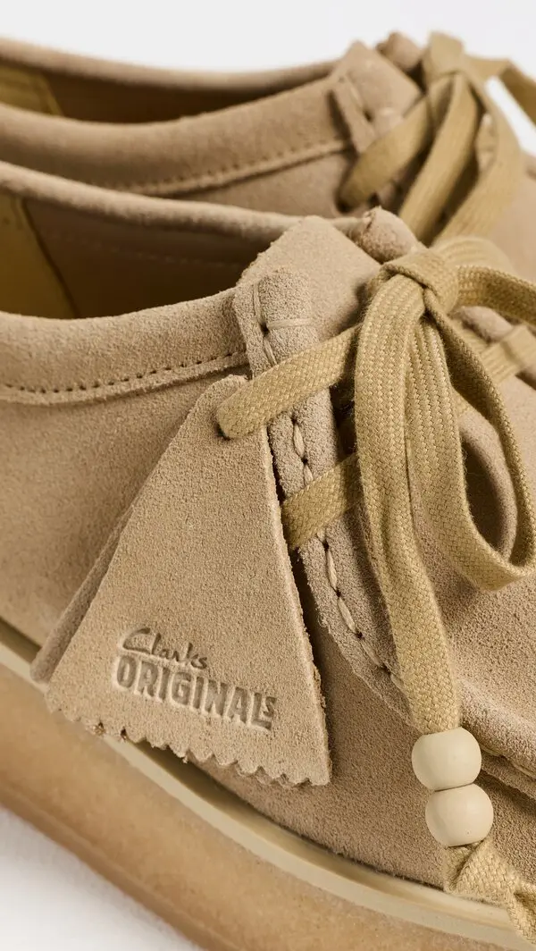 Clarks Wallacraft Bey Loafers - Maple Suede