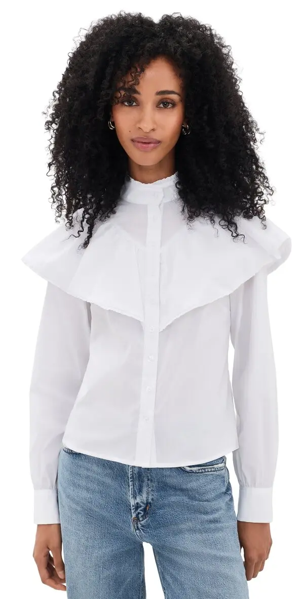 Caroline Constas Soraya Button Down Shirt