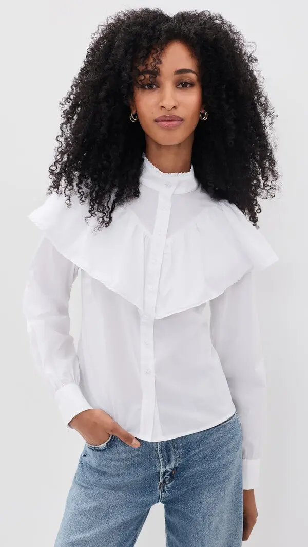 Caroline Constas Soraya Button Down Shirt
