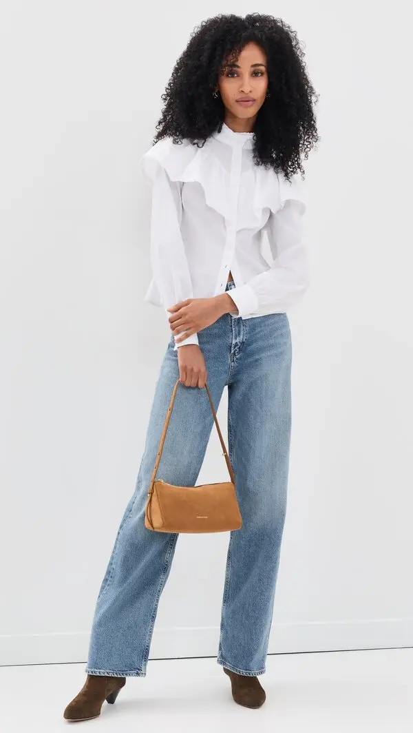 Caroline Constas Soraya Button Down Shirt