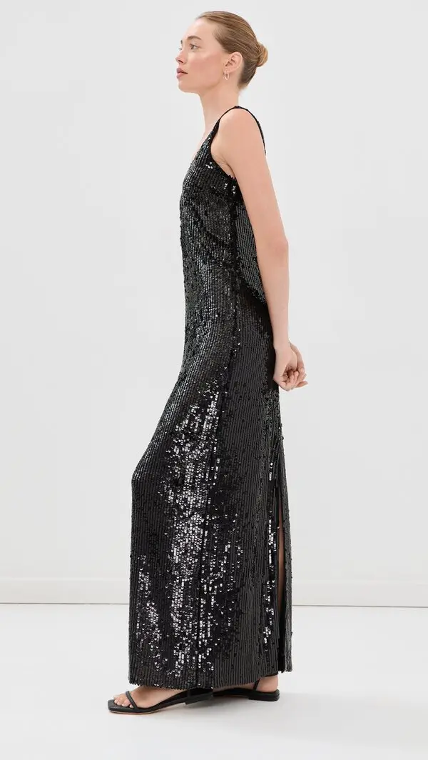 Simkhai Bex Tank Maxi Dress - Black