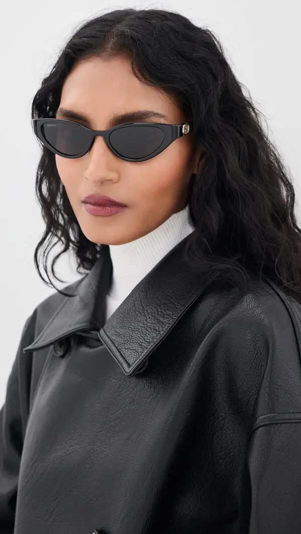 Gucci Gg2194s-001 Cat Eye Sunglasses