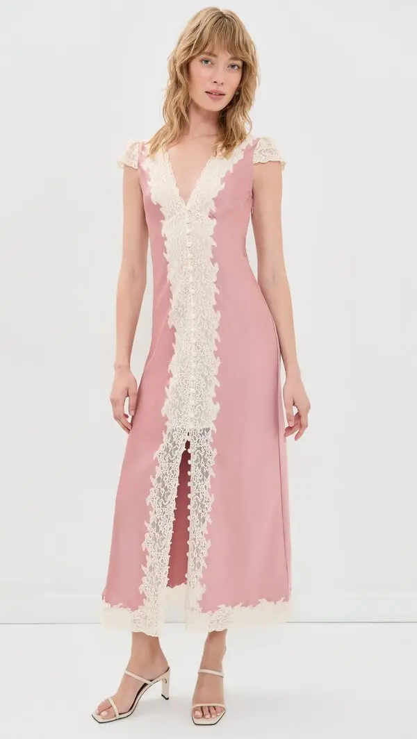 LoveShackFancy Para Dress