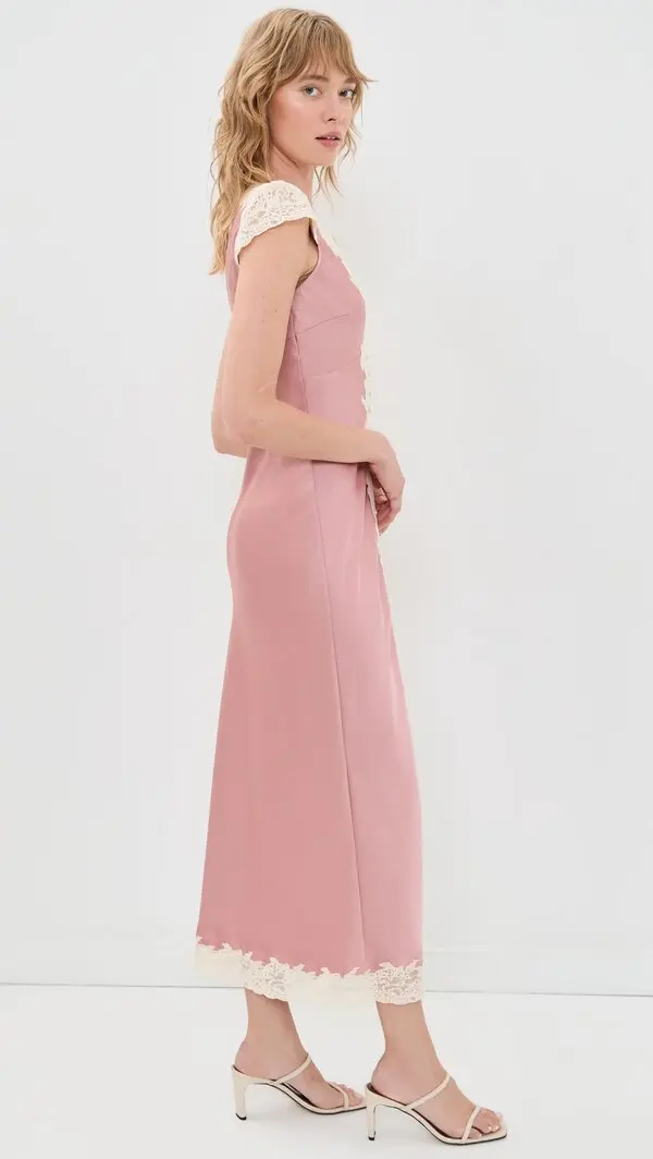 LoveShackFancy Para Dress