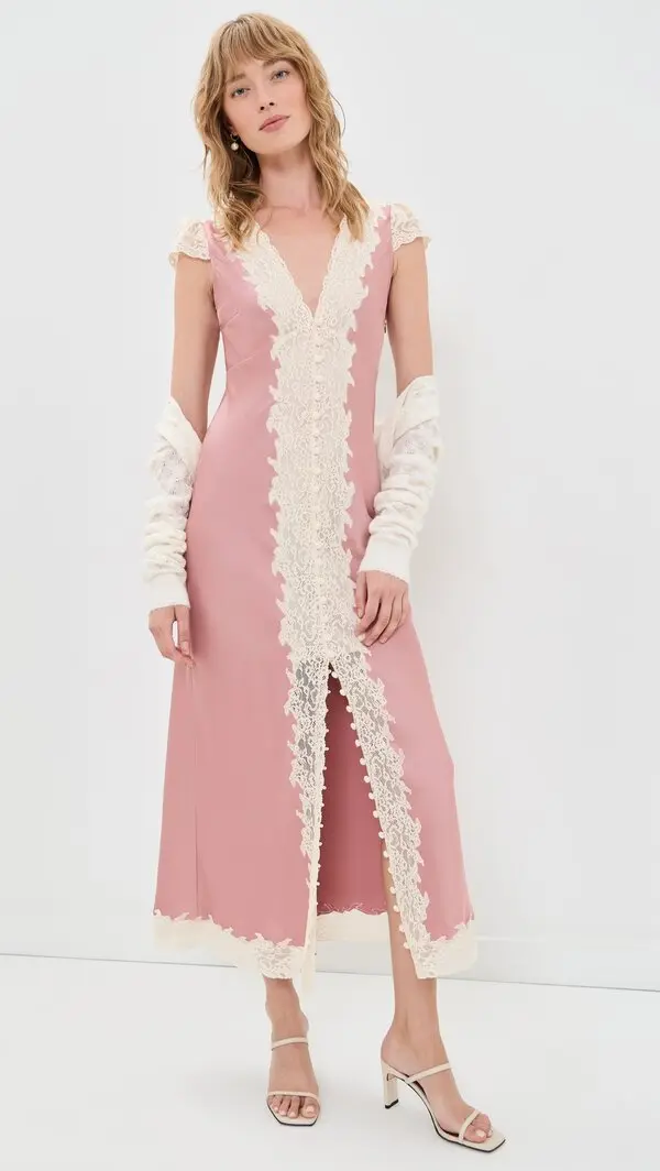 LoveShackFancy Para Dress