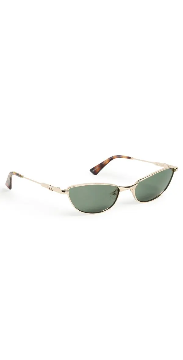 Le Specs Thorned Sunglasses - Gold