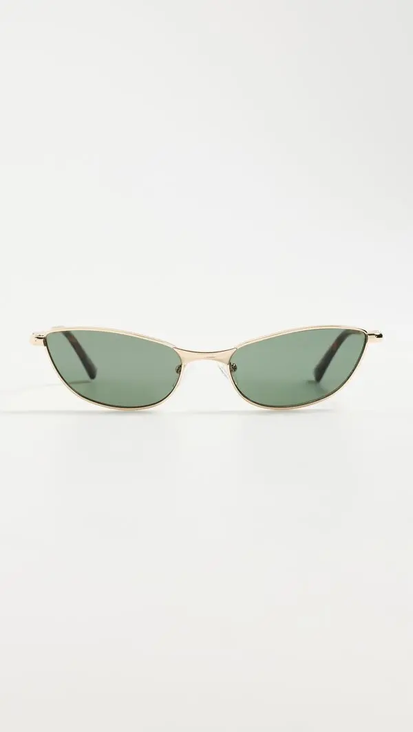 Le Specs Thorned Sunglasses - Gold