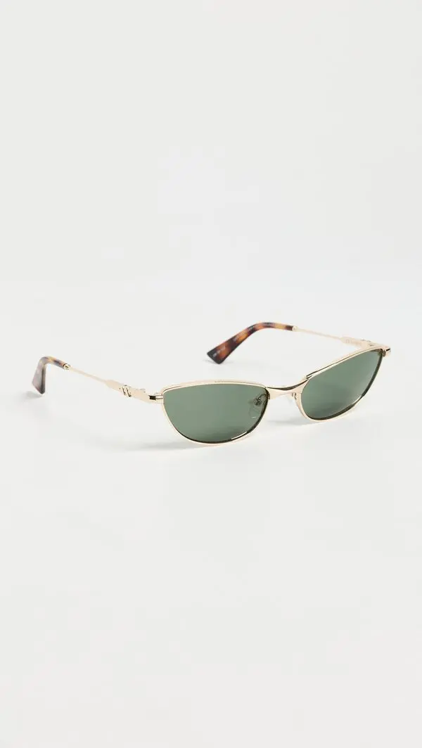 Le Specs Thorned Sunglasses - Gold