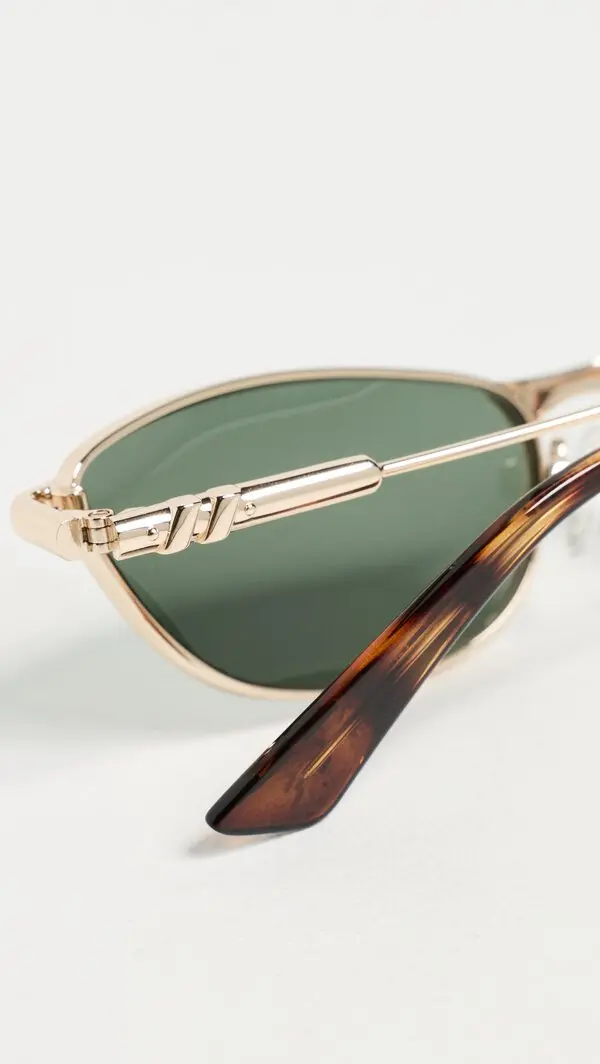 Le Specs Thorned Sunglasses - Gold