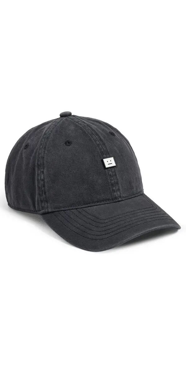 Acne Studios Face Stud Hat - Black