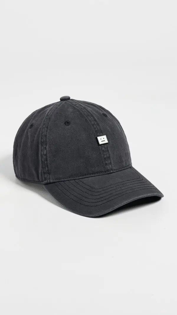 Acne Studios Face Stud Hat - Black