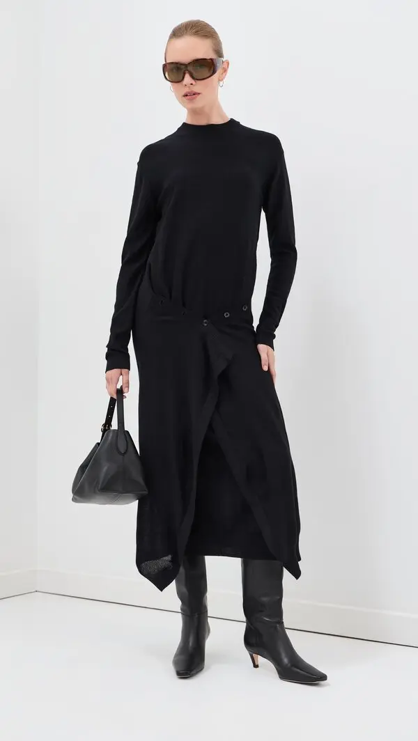 LEMAIRE Buttoned Dress