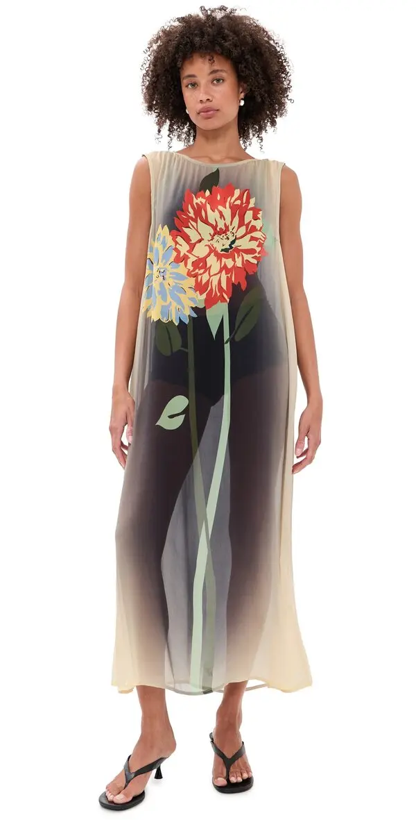 VRG GRL Jordyn Sheer Maxi Dress