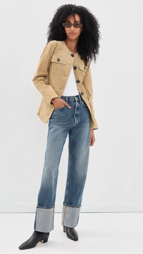 Blanknyc Suede Blazer