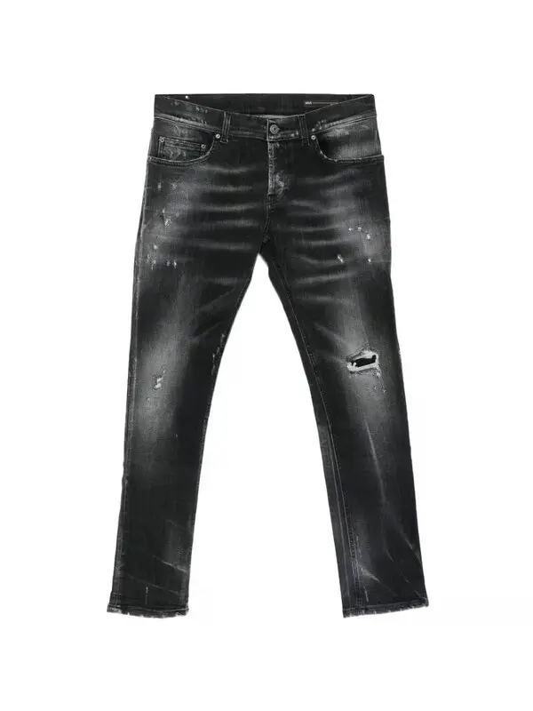 DONDUP Distressed Faded Jeans - Black