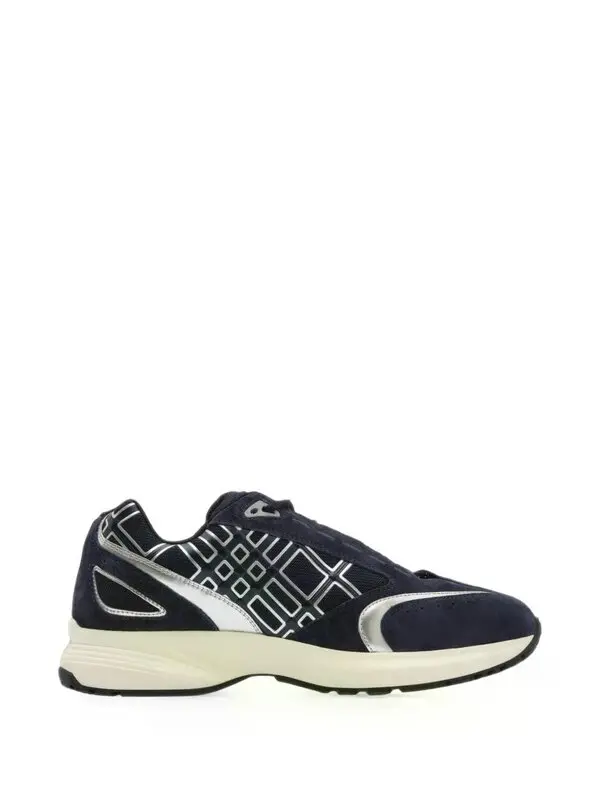 Burberry Suede Nylon Eclipse Sneakers