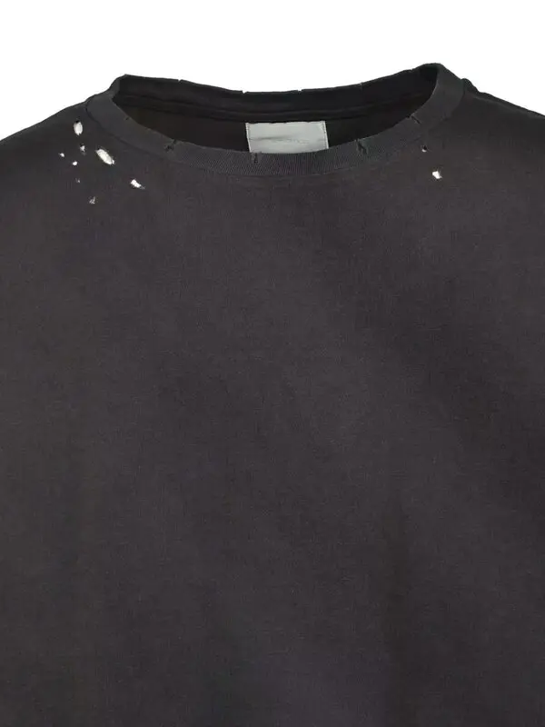 CEDARWOOD Distressed Long-sleeve T-shirt