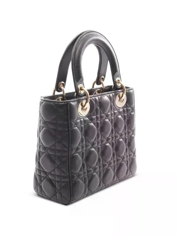 Dior 2000s Cannage Lady Mini Tote Bag