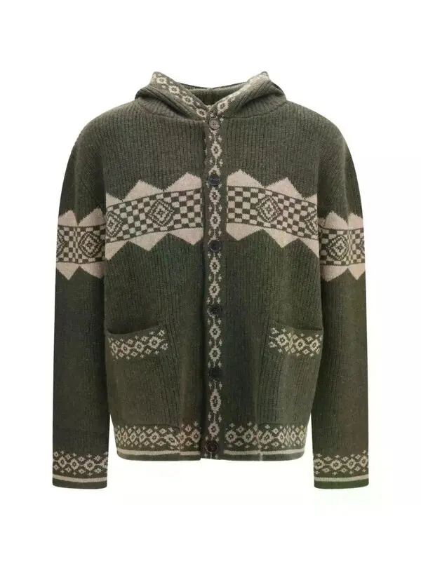 BAZISZT Horin Hooded Cardigan