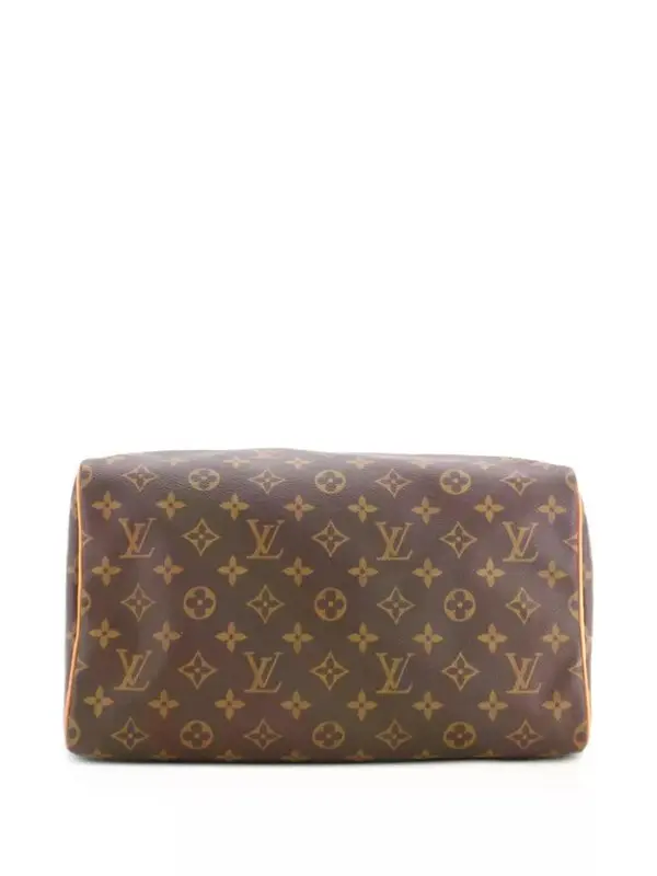 LOUIS VUITTON Speedy Handbag Monogram Canvas 30 Satchel
