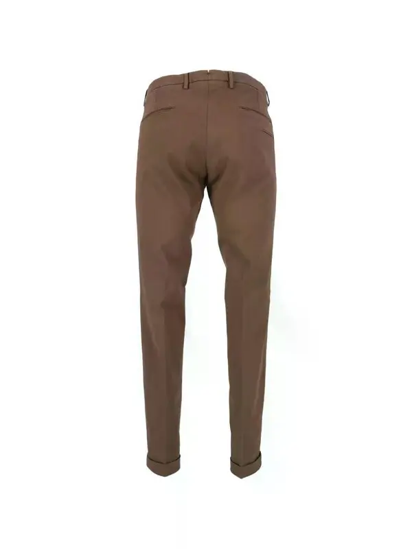 BRIGLIA 1949 Straight-leg Turn-up Trousers