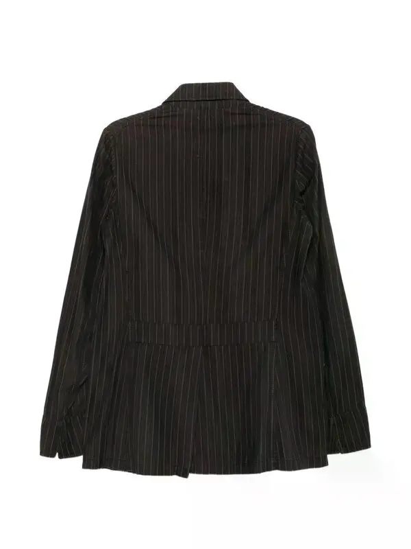 ANTONIO MARRAS VINTAGE 2000s Pinstriped Jacket