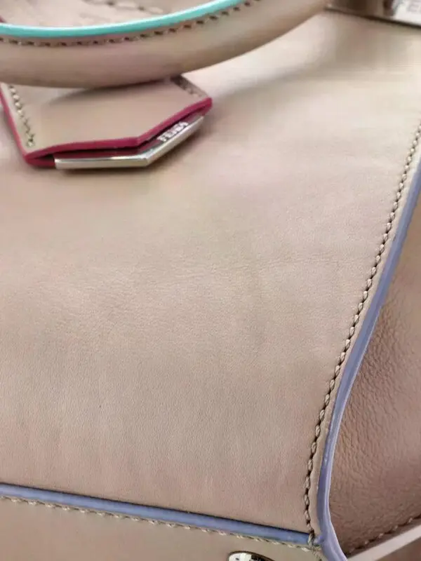 Fendi 3jours Bag Leather Mini Crossbody Bag - Blue