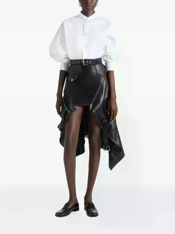 Givenchy Cocoon Slashed Shirt In Poplin