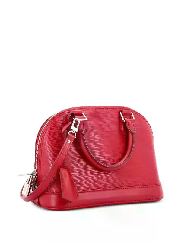 LOUIS VUITTON Alma Handbag Epi Leather Bb Satchel - Pink